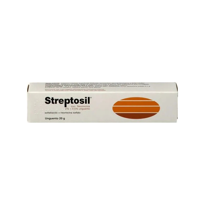 Streptosil neomicina - unguento per infezioni cutanee superficiali 20 gr