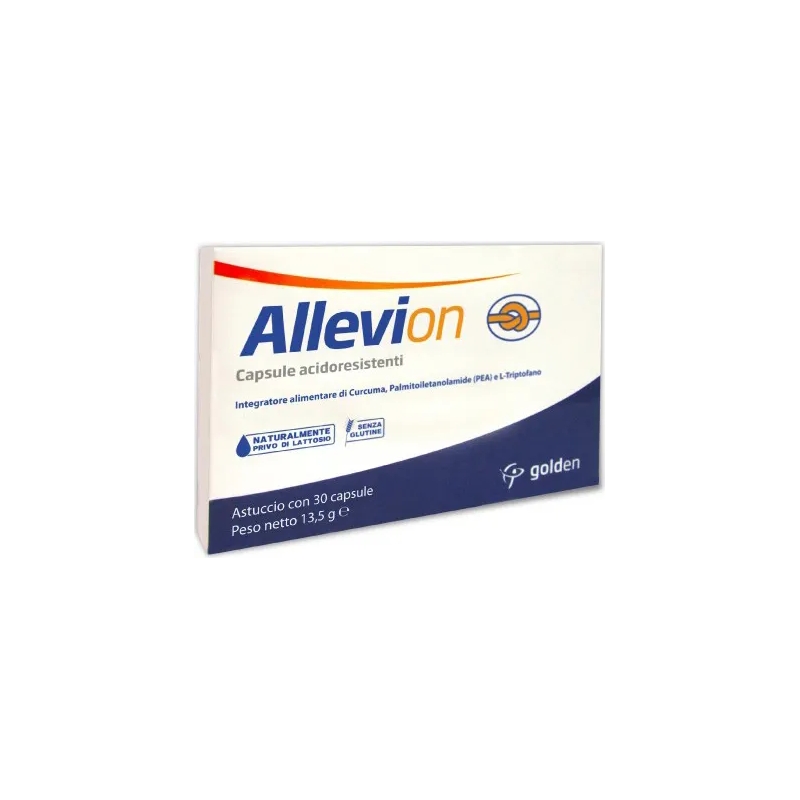 Allevion 30 capsule - integratore per il benessere del sistema digerente