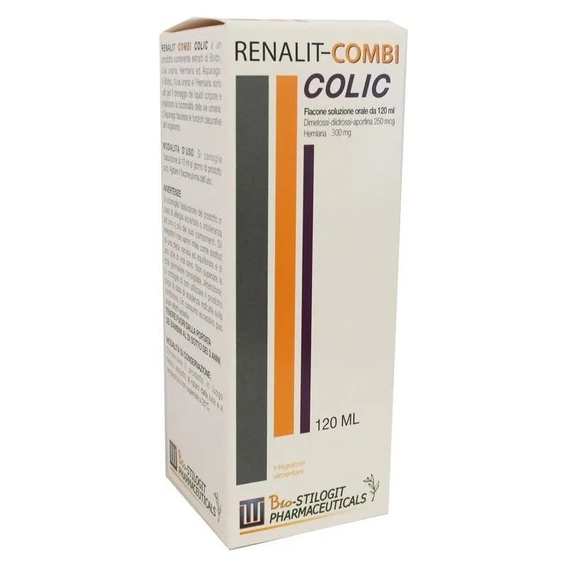 Renalit combi colic 120 ml - integratore per l'apparato urogenitale