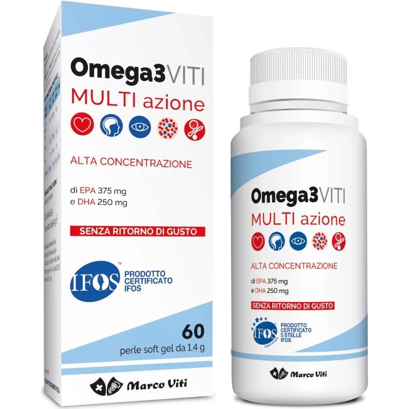 Marco viti omega 3 viti 60 perle soft gel - integratore per il ...