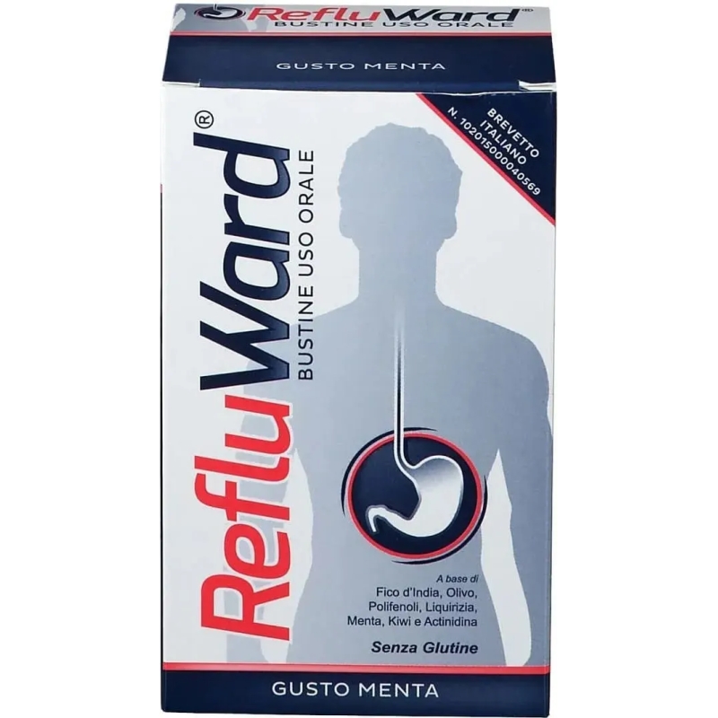 Refluward 20 bustine gusto menta - integratore per il reflusso ...