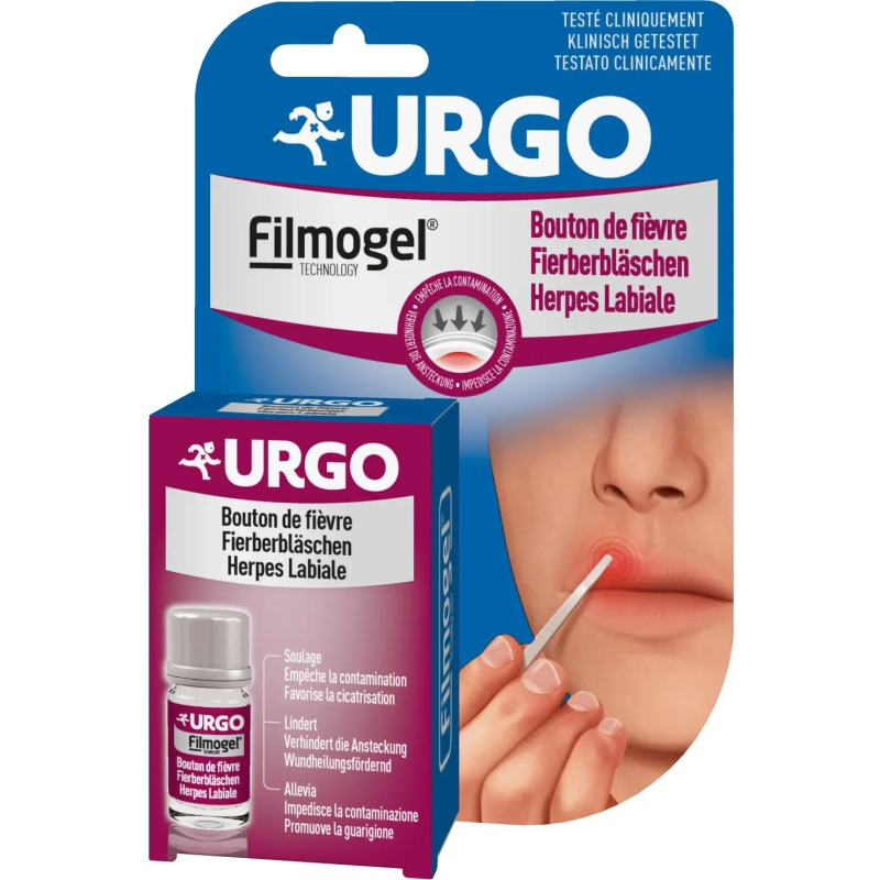 Urgo - cerotto liquido per herpes labiale 3 ml