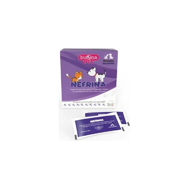 Buona pet nefrina 30 bustine - trattamento funzione renale e dell ...