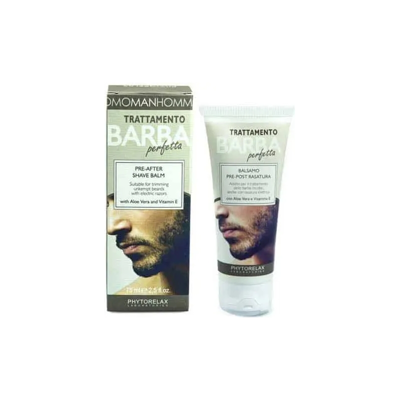 Phytorelax Trattamento barba perfetta - balsamo pre-post rasatura 75 ml