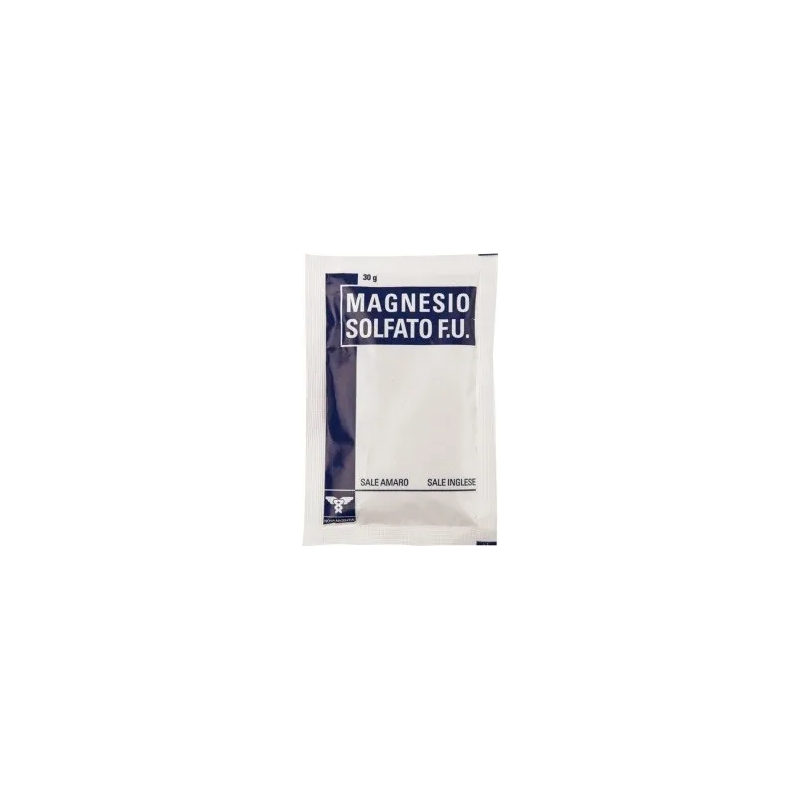 Magnesio solfato f.u. bustina 30 gr - lassativo in polvere