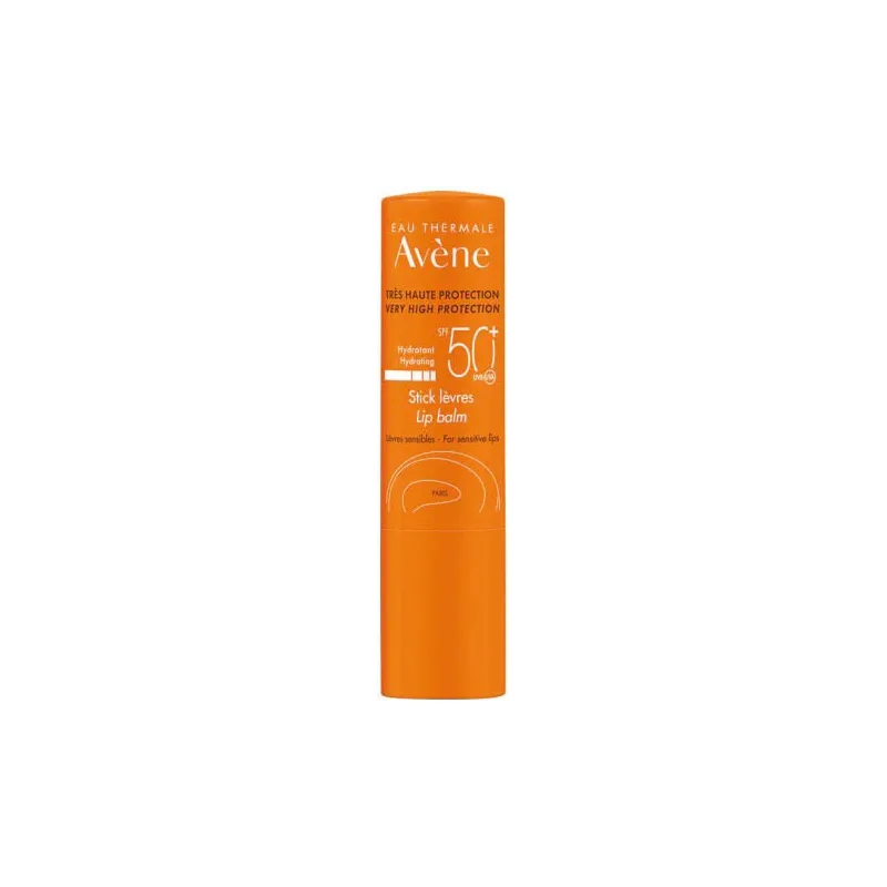 Avene crema solare viso 50+ spf stick labbra protezione molto alta 3 gr