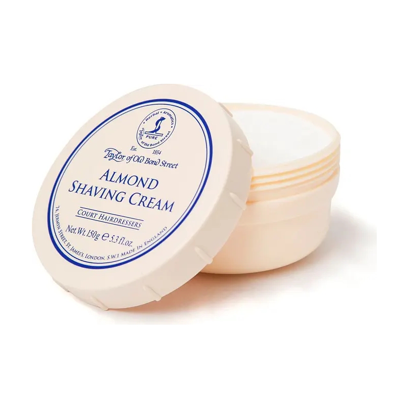 Taylor of old bond street Crema da barba alle mandorle 150 gr