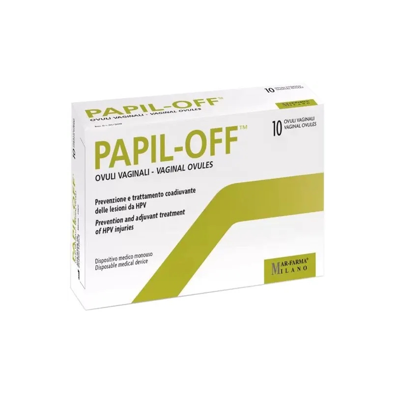 Mar-farma Papil-off - 10 ovuli vaginali per il trattamento da human ...