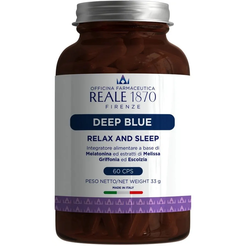 Deep blue 60 capsule - integratore per il sonno