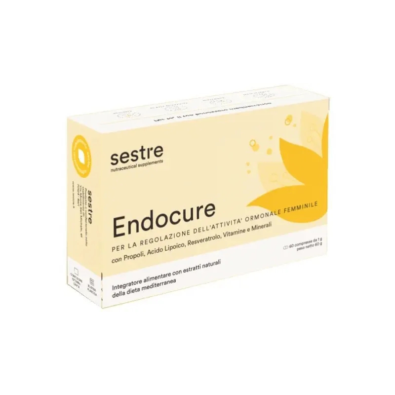 Endocure 60 compresse - integratore per l'attività ormonale femminile