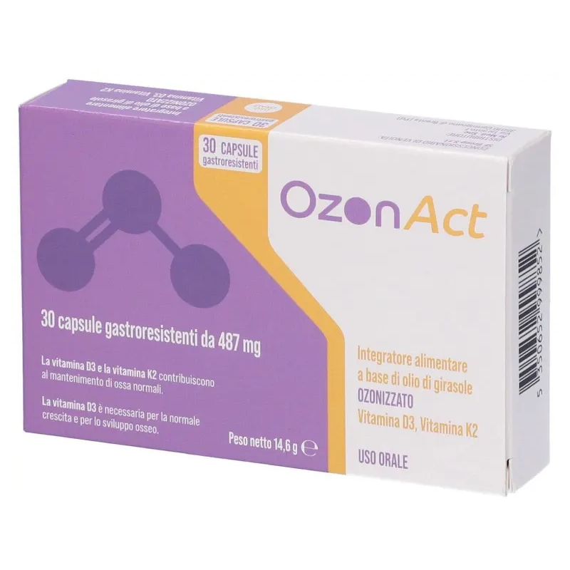 Ozonact 30 capsule - integratore per il benessere delle ossa