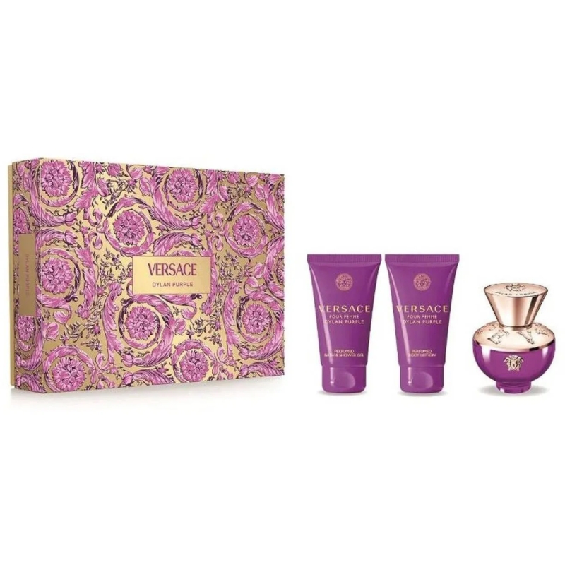 Versace Cofanetto dylan purple - edp 50 ml + crema corpo 50 ml + gel ...