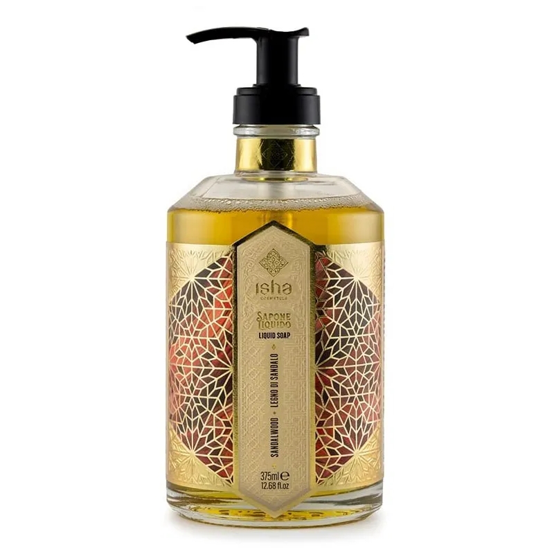 Isha Legno di sandalo - sapone liquido 375 ml