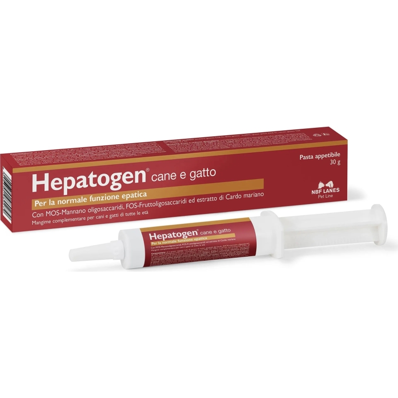 Nbf lanes Hepatogen pasta 30 g - mangime complementare per cani e gatti