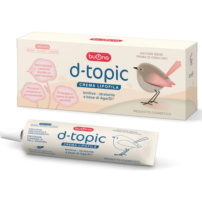 Buona D-topic - crema lipofila lenitiva e idratante 30 ml
