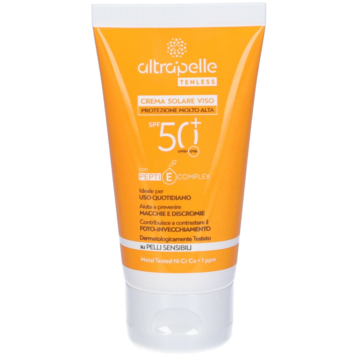 Altrapelle Crema solare viso 50+ spf tenless protezione molto alta 50 ml
