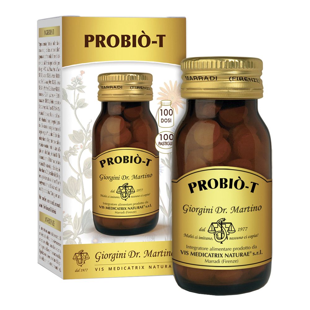 Probio' t 100 pastiglie - integratore per la flora batterica intestinale