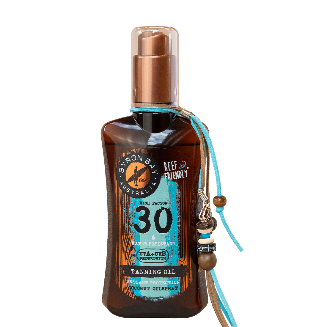 Byron bay Crema solare 30 spf coconut olio spray super tanning ...