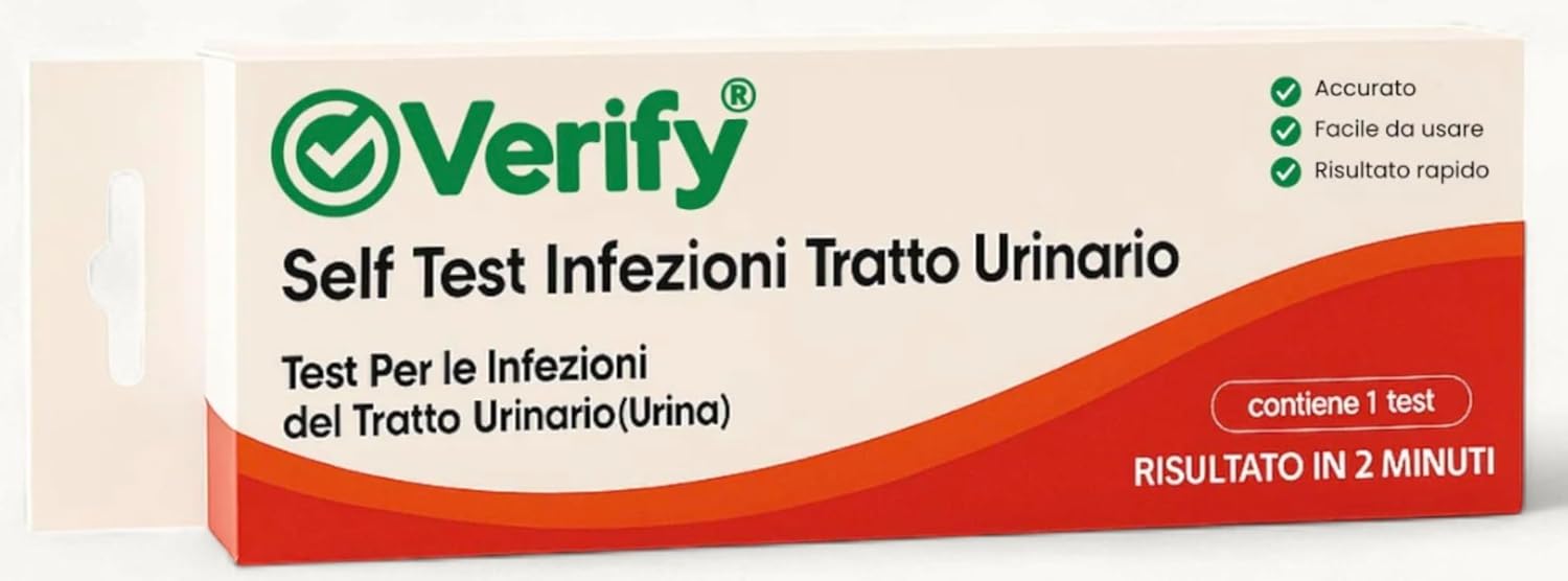 Verify self test infezione tratto urinario - test rapido per le ...
