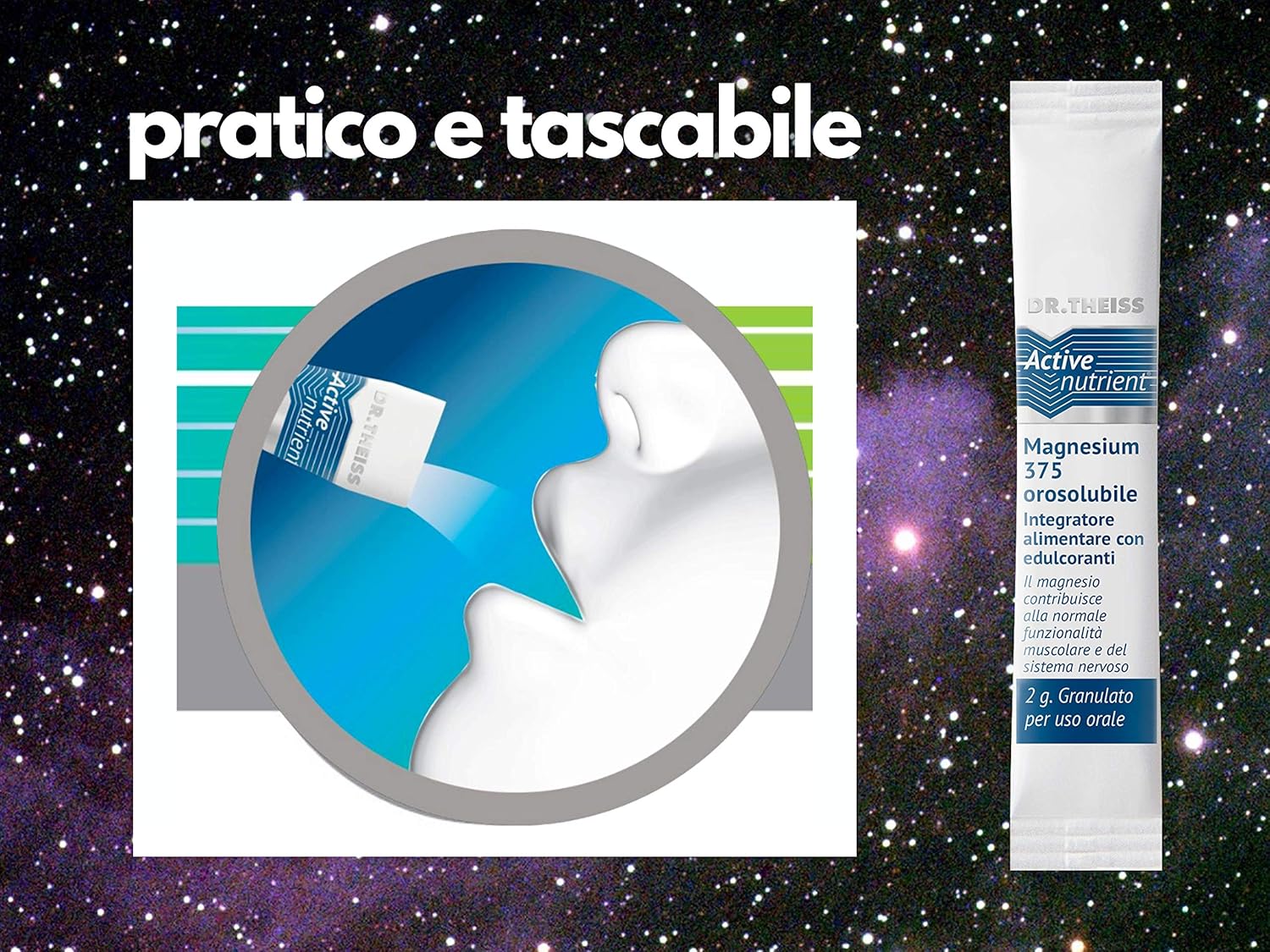 Active nutrient magnesium 375 orosolubile - integratore magnesio ...