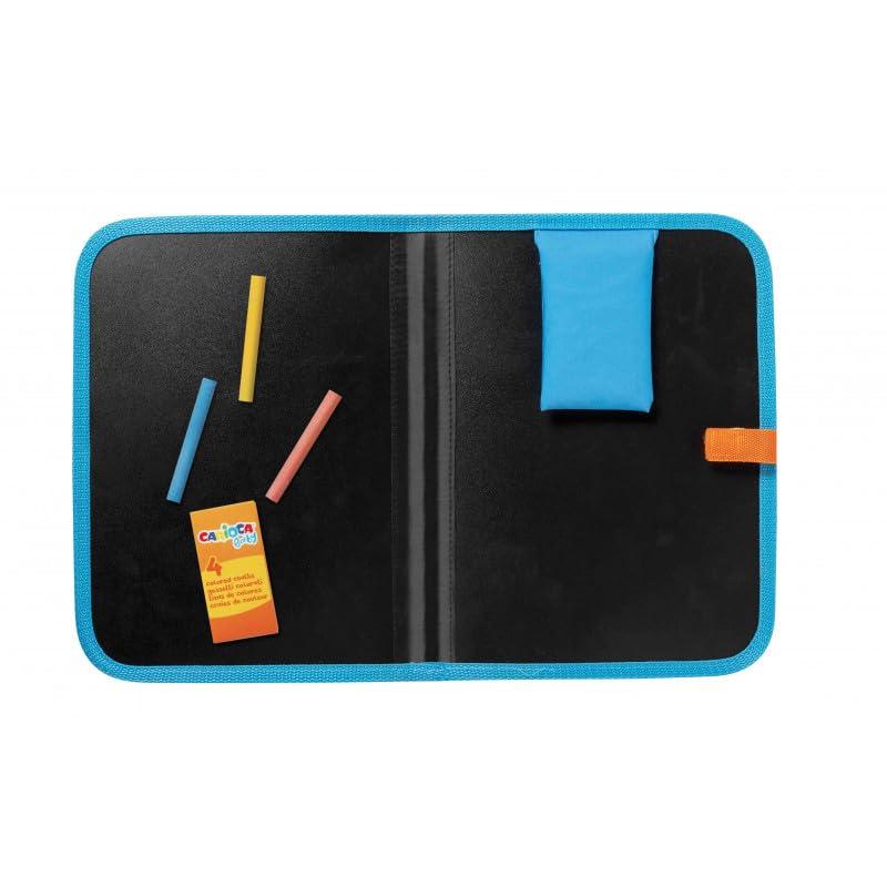 Carioca Lavagna portatile con 4 gessetti colorati - kit di disegno per ...