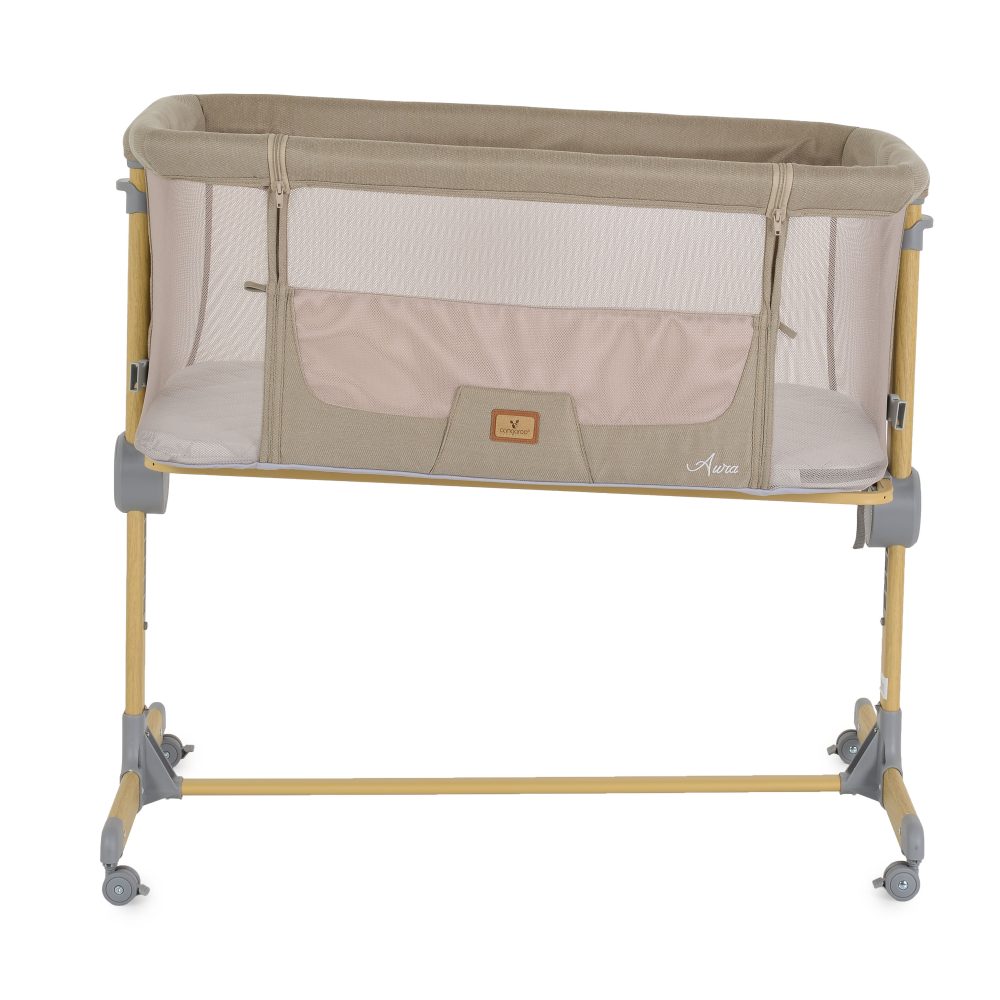 Cangaroo Culla aura next2me regolabile antireflusso 0-9 kg beige