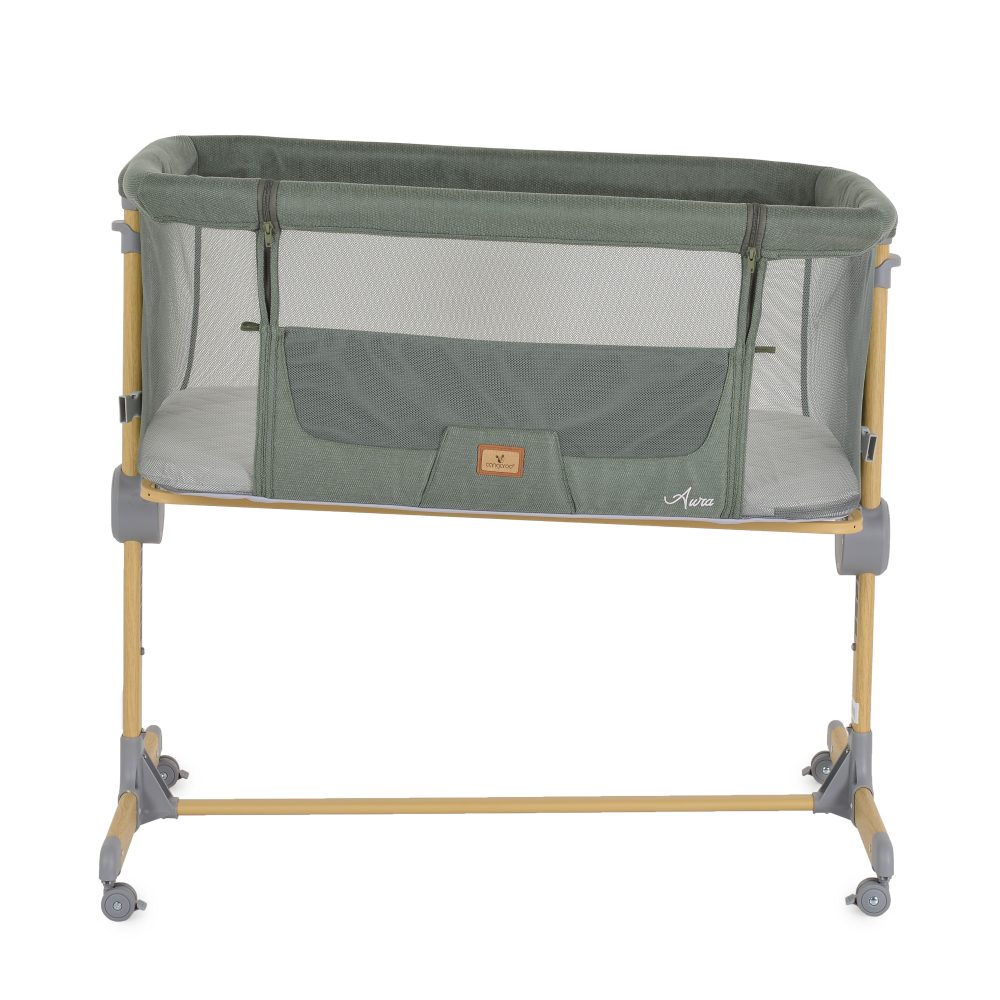 Cangaroo Culla aura next2me regolabile antireflusso 0-9 kg verde