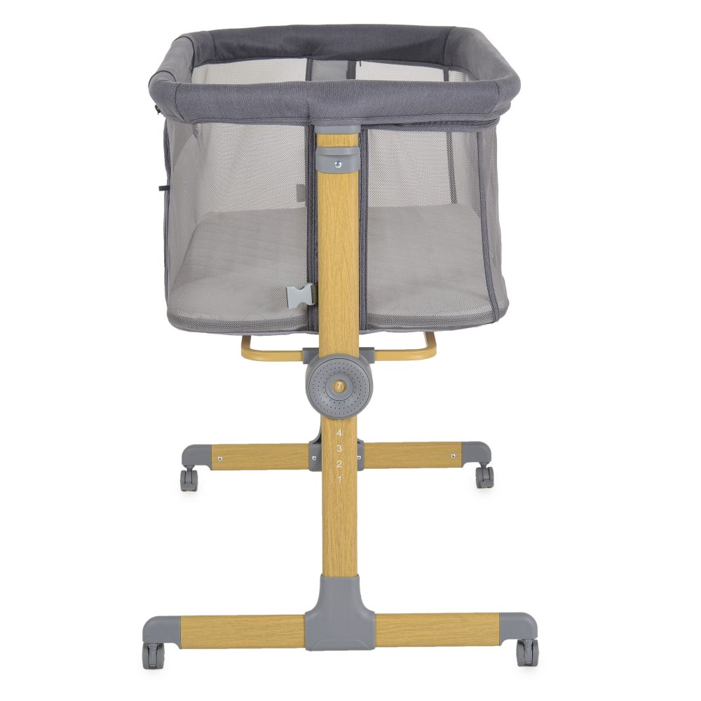 Cangaroo Culla aura next2me regolabile antireflusso 0-9 kg grigio