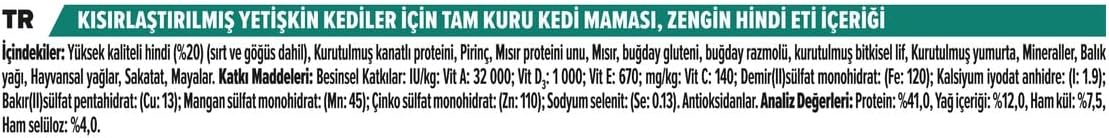 Purina pro plan sterilised adult 1+ renal plus tacchino - alimento ...