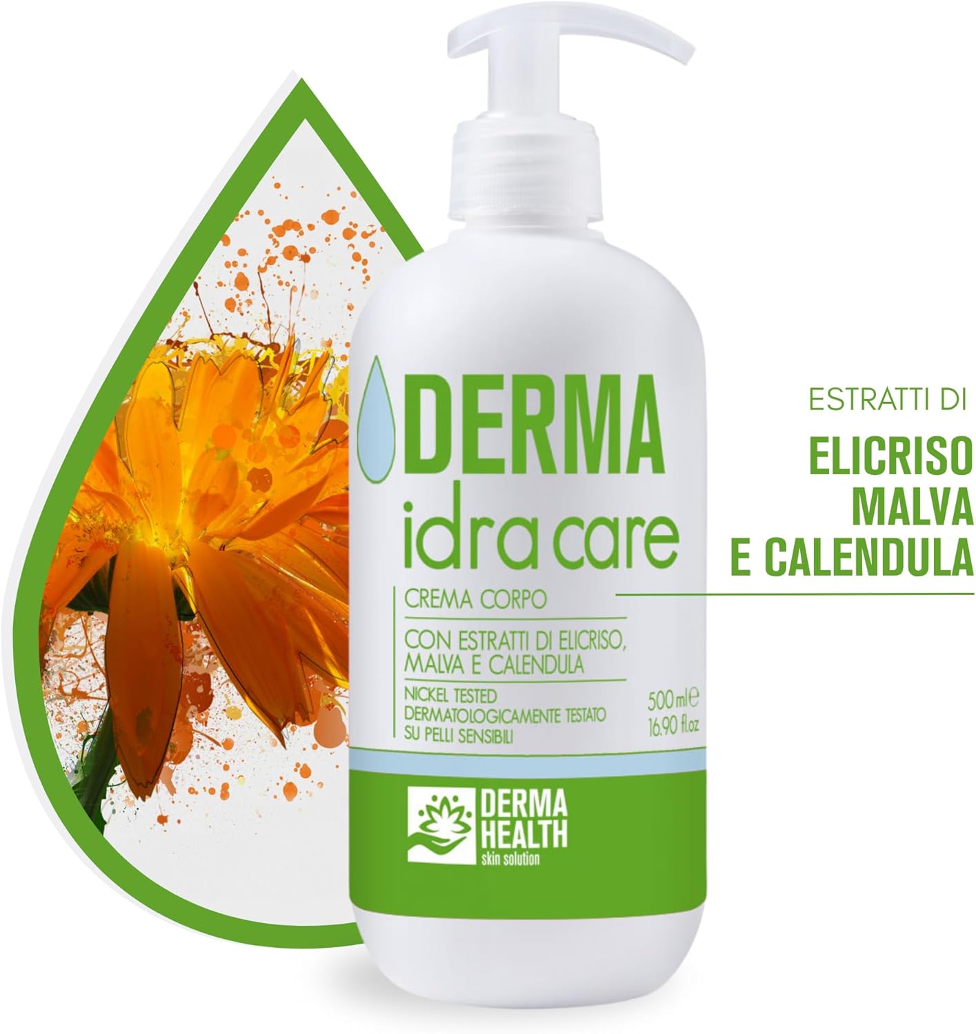 Derma health Derma idra care - crema corpo idratante lenitiva ...
