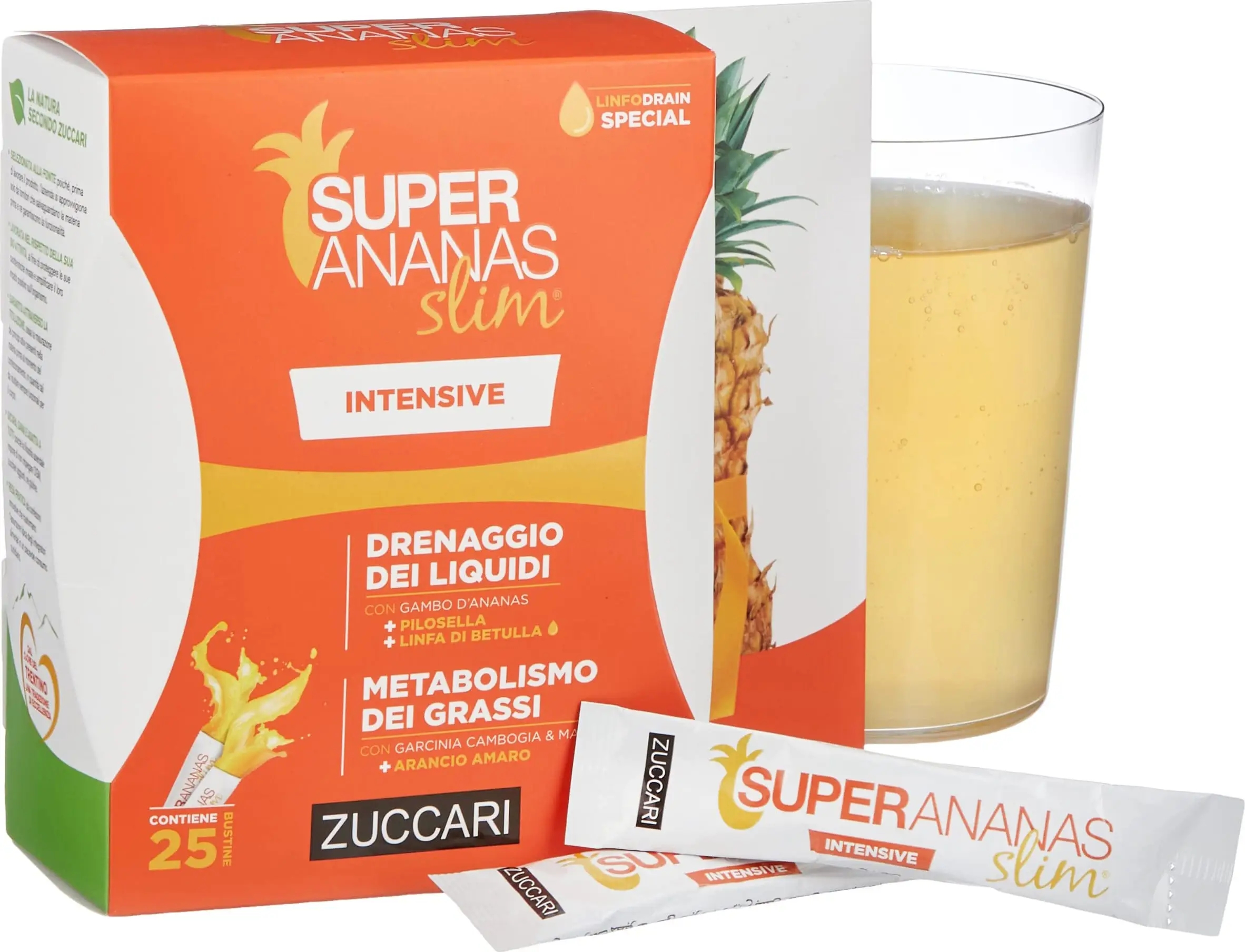 Zuccari Zuccari super ananas slim intensive 25 bustine da 10 ml ...